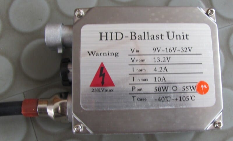 Hid ballast unit 12V 55W - Solhaug Skipselektro AS
